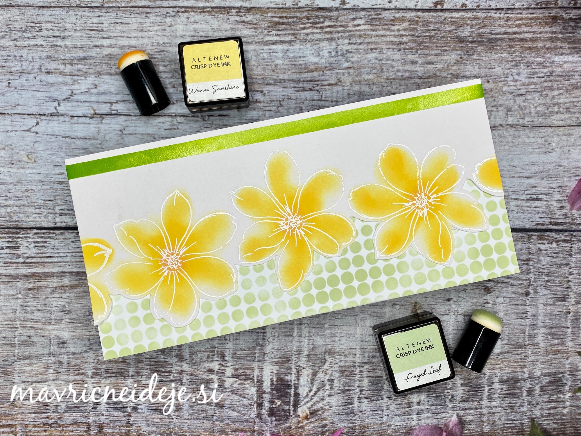 Altenew Easy Ink Blending Techniques, Ink Blend a Card Stock | Mavrične ...